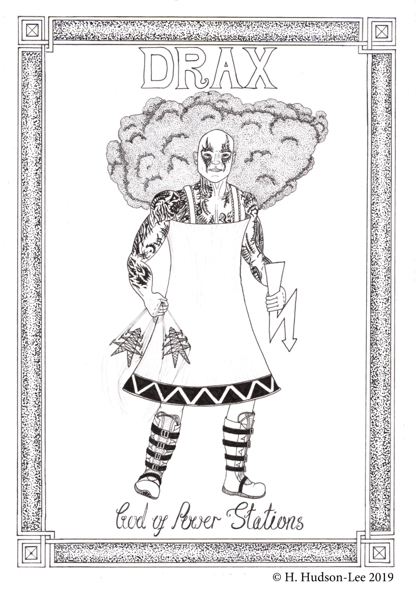 Drax – God of Power Stations – Idol Scribblings