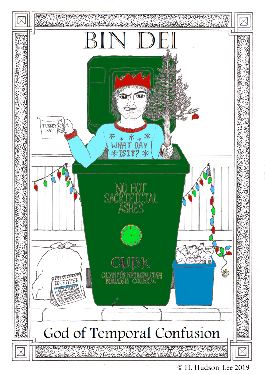 Bin Dei – God of Temporal Confusion – Idol Scribblings