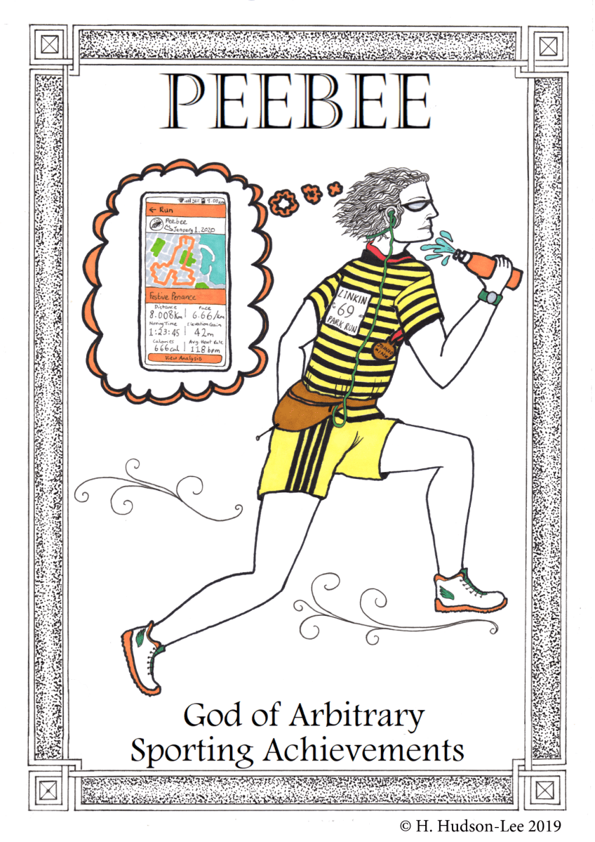 Peebee – God of Arbitrary Sporting Achievements – Idol Scribblings