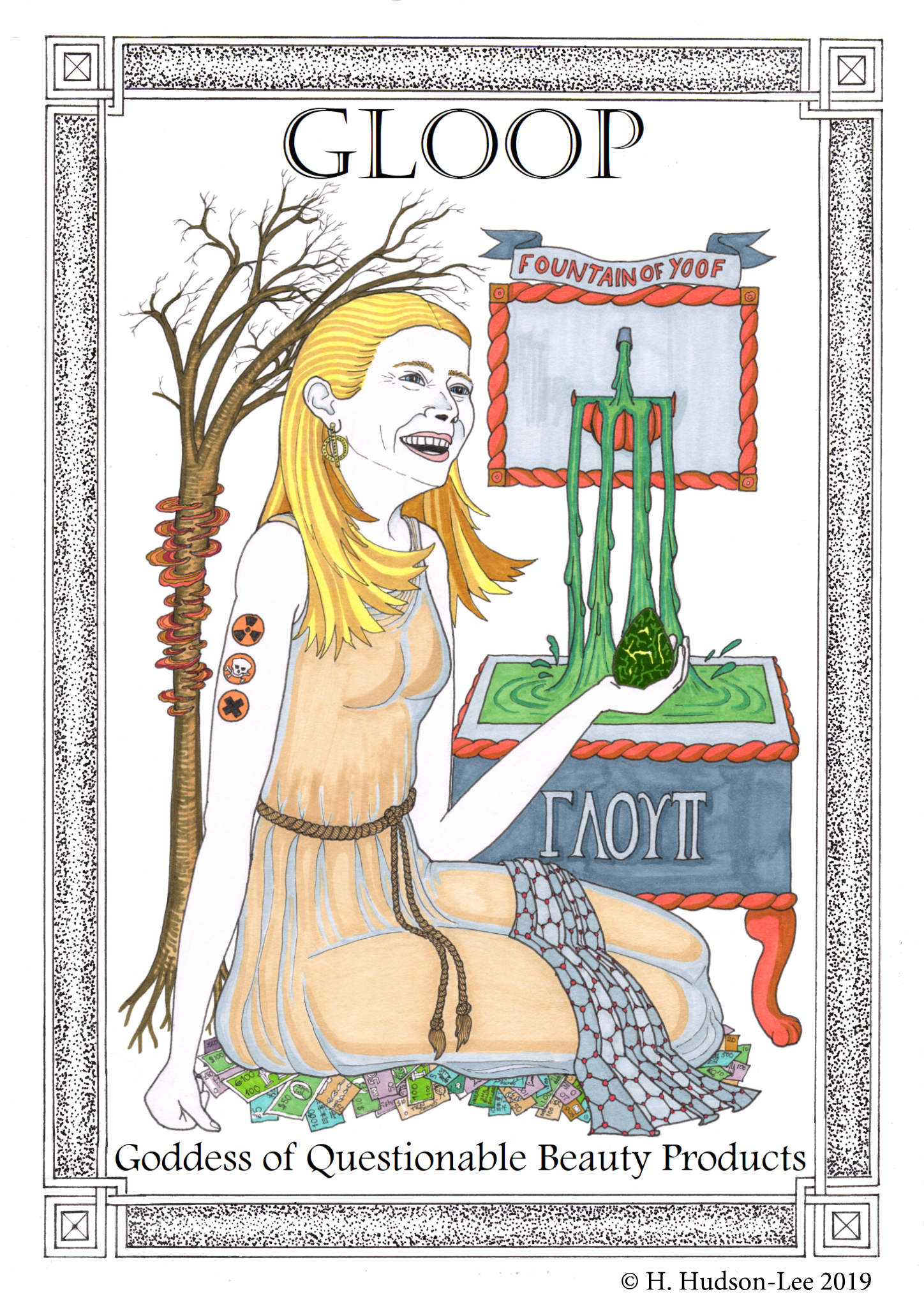 Gloop – Goddess of Questionable Beauty Products – Idol Scribblings