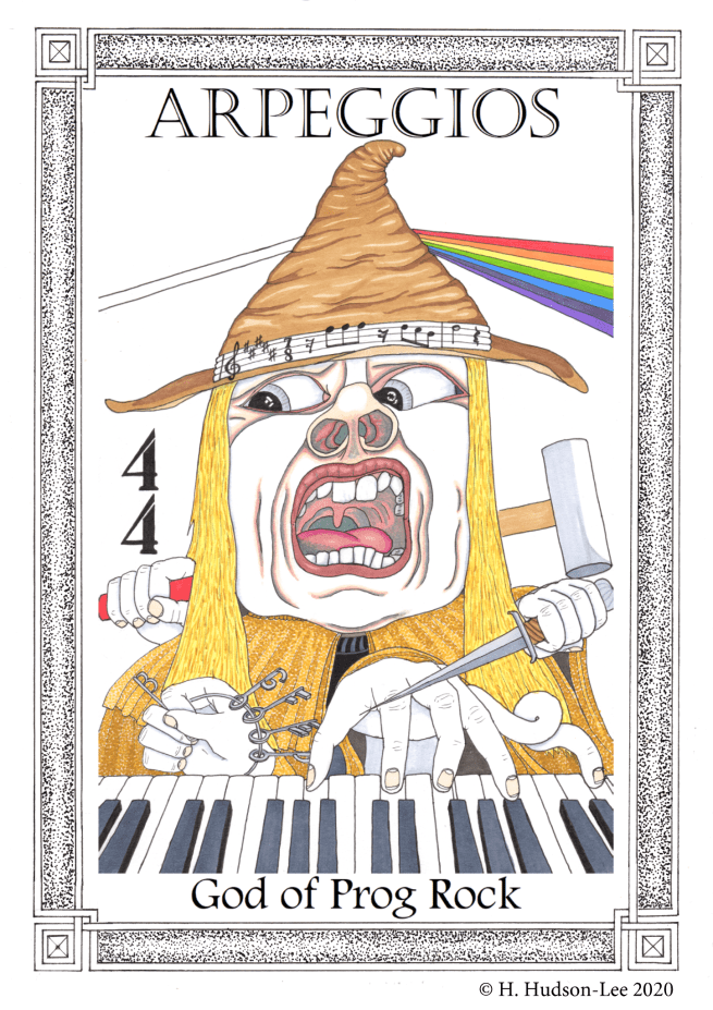 Arpeggios – God of Prog Rock – Idol Scribblings