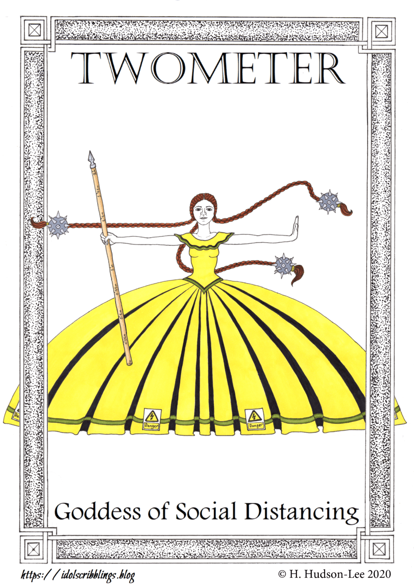 Twometer – Goddess of Social Distancing – Idol Scribblings