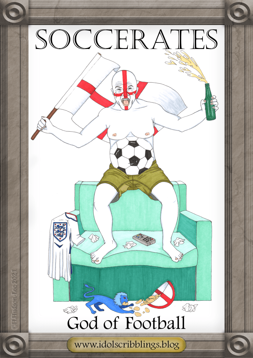 Soccerates – God of Football – Idol Scribblings